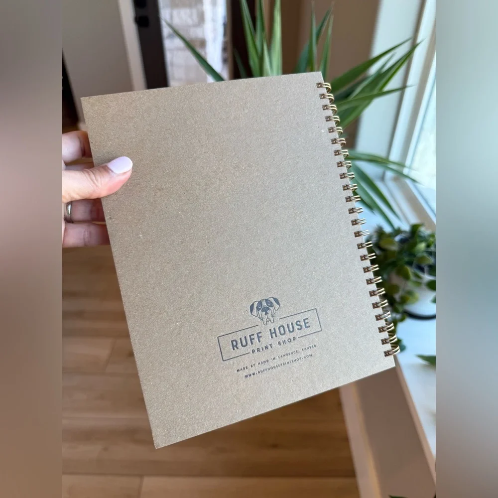 Ruff House | Office | Green Plant Lady Spiral Notebook | Poshmark